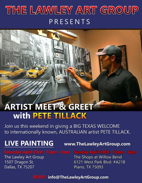 The Lawley Art Group Presents Artist Pete Tillack – Be Inspired! …and ...
