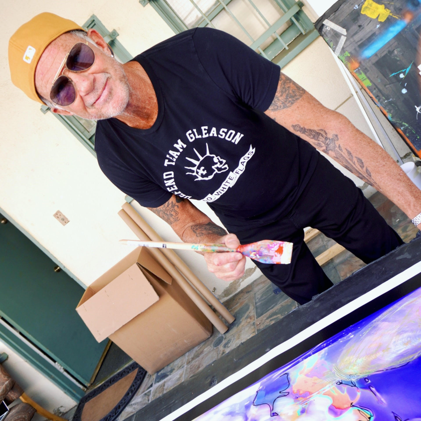 Chad Smith of the Red Hot Chili Peppers Premiers Artwork in New York ...